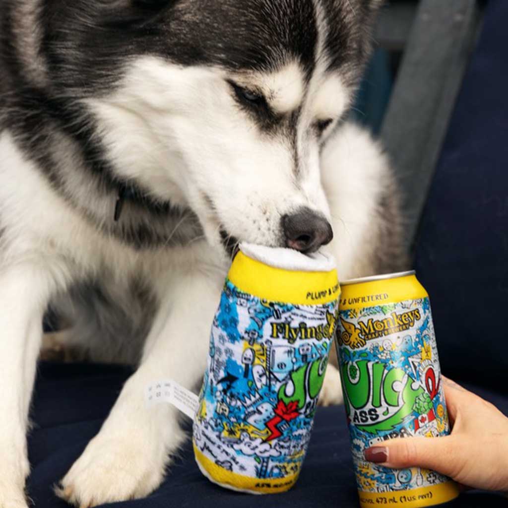 Juicy Paws Plush Dog Toy – Flying Monkeys Craft Brewery