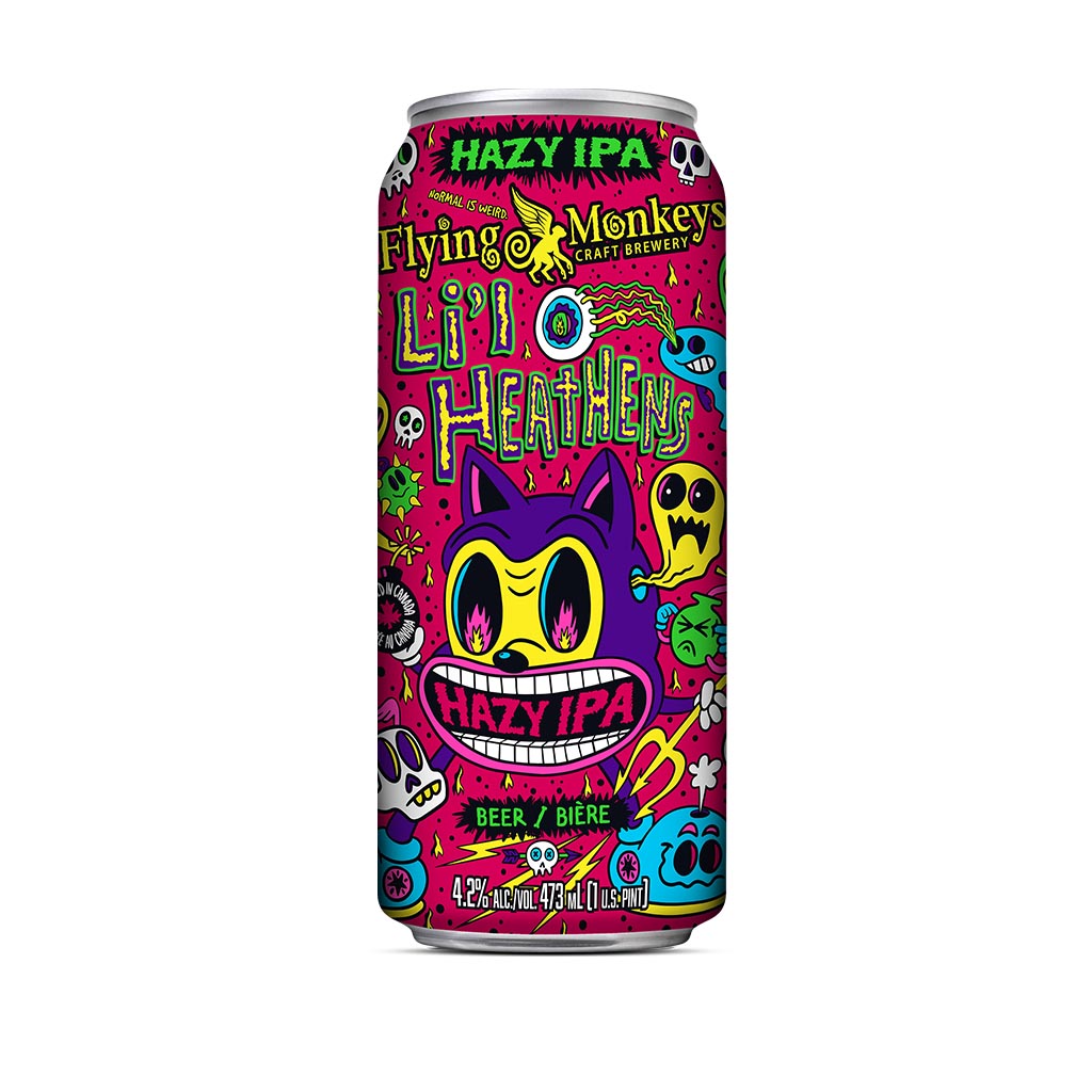 Li'l Heathens Hazy IPA – Flying Monkeys Craft Brewery